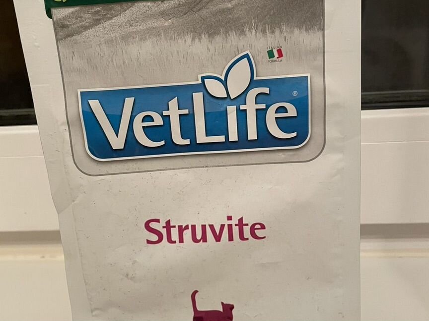 Корм для кошек Vetlife Struvite 60 гр