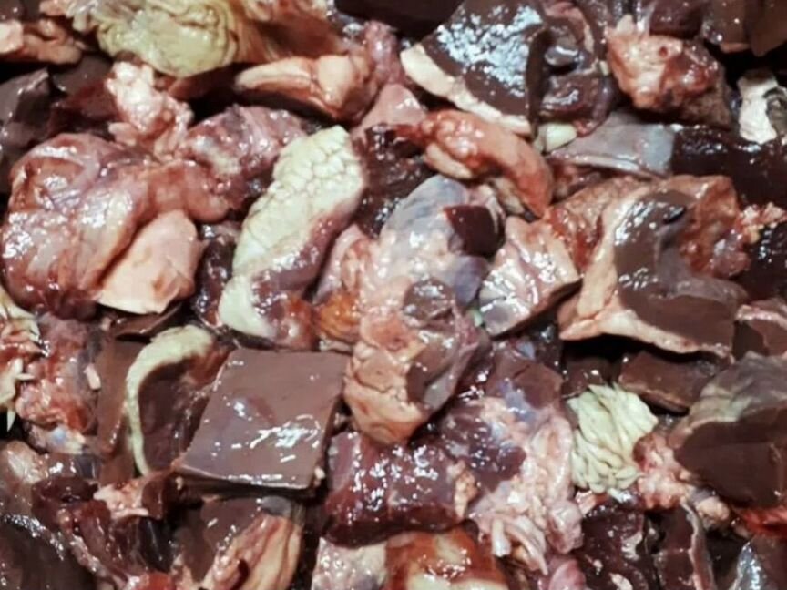 Обрезь для собак печени говяжей