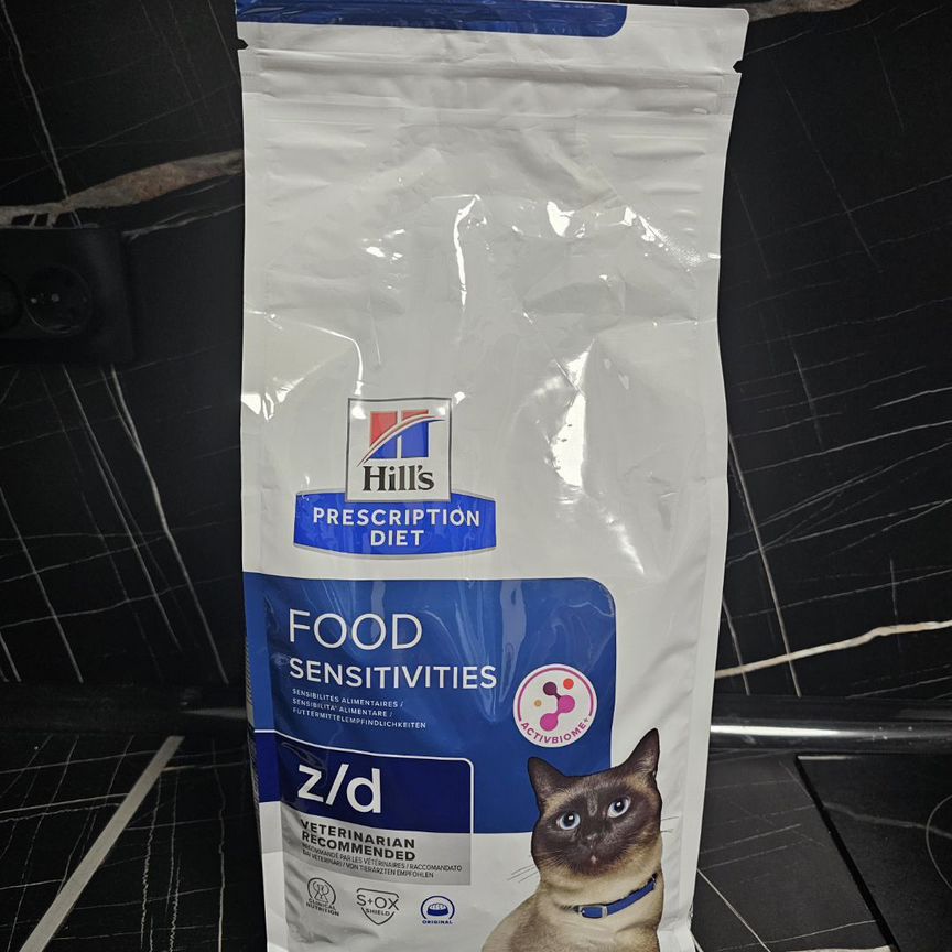 Кошачий корм Hill's food sensitivities