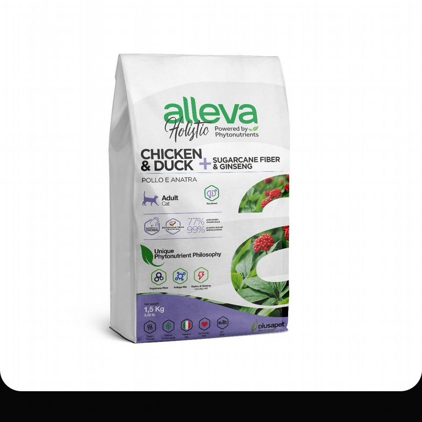 Сухой корм для кошек Alleva Holistic