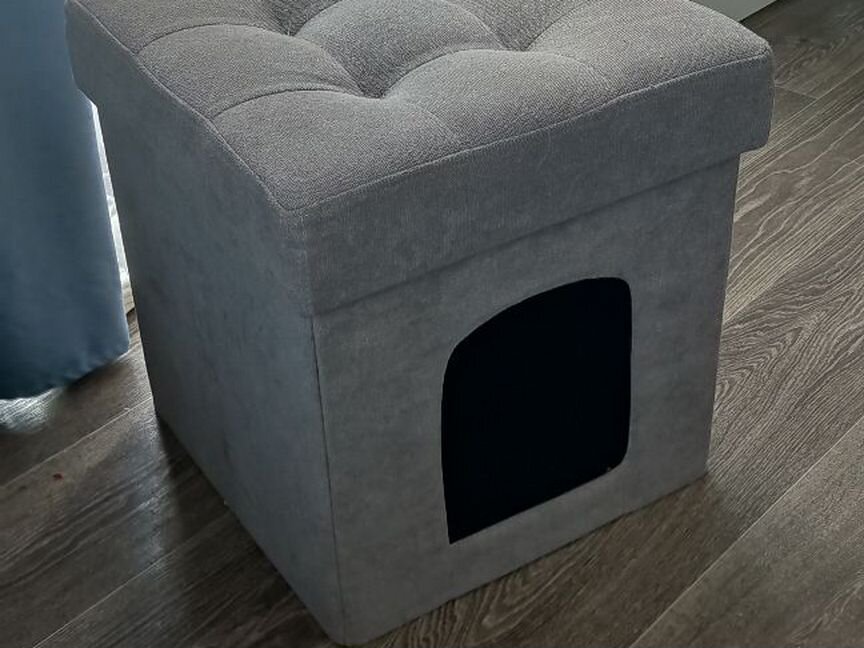 Пуфик домик для кошки