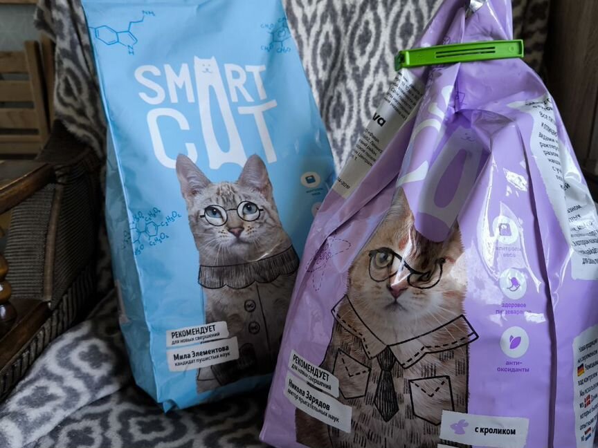 Сухой корм для кошек SMART cat