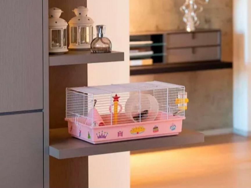 Клетка для хомяков Criceti 9 Princess розовая