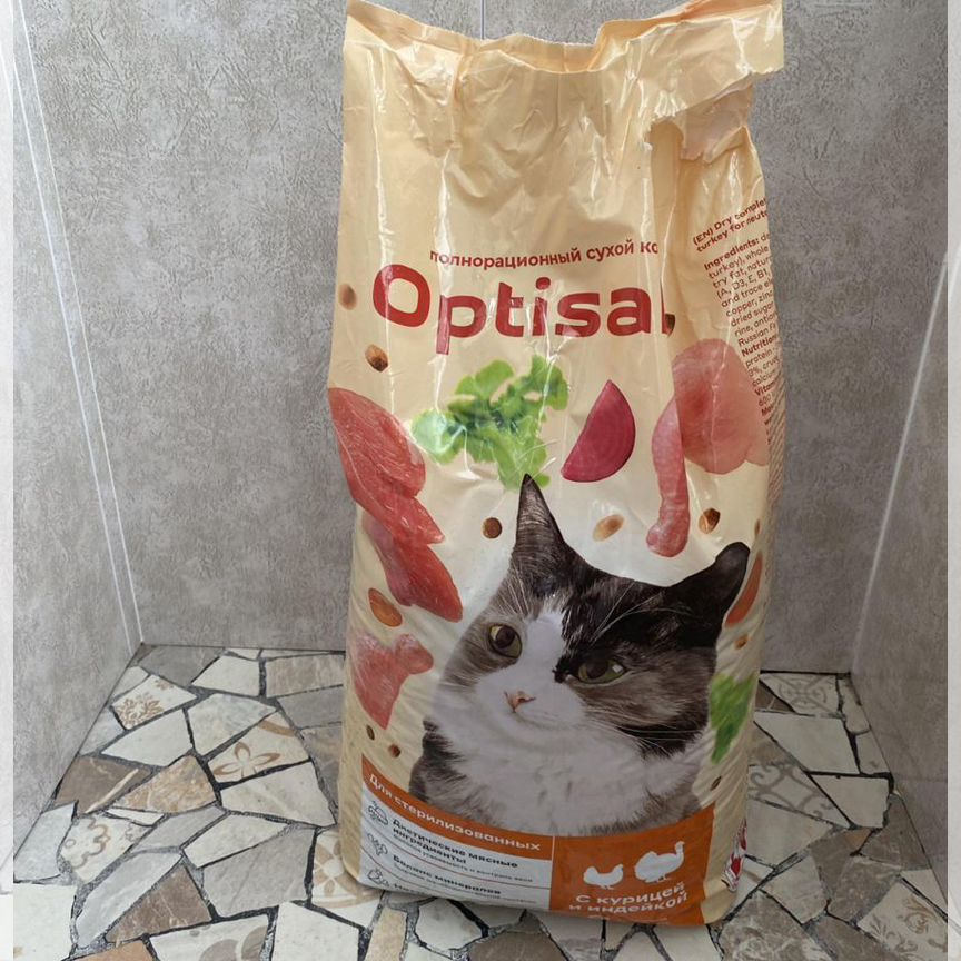 Кошачий корм 10 кг