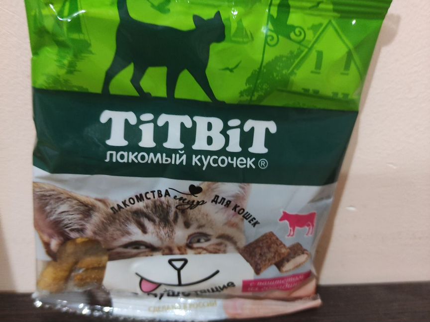 TitBit вкусняшка для котов