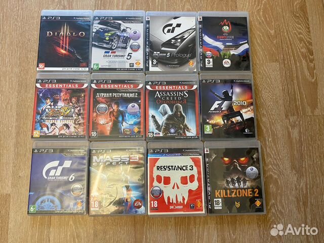 Игры для Sony PlayStation 3 купить в Мурино | Электроника | Авито