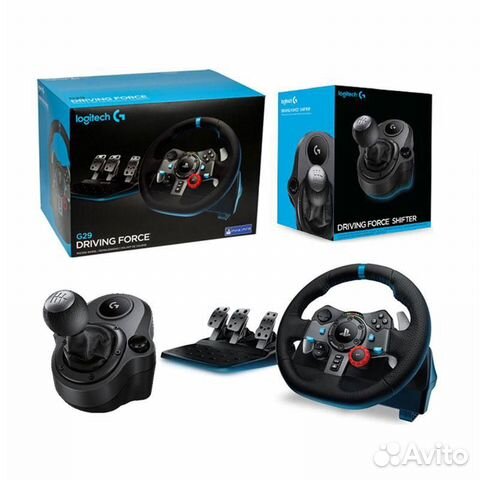 Logitech G29 + Logitech shifter (комплект) купить в Москве ...