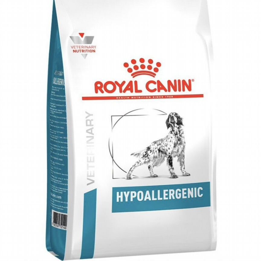 Корм для собак royal canin hypoallergenic 7кг
