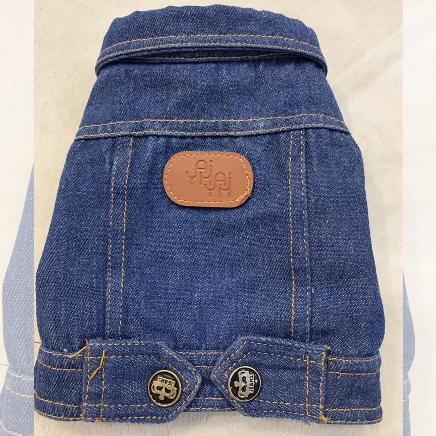 Курточка джинсовая для собак