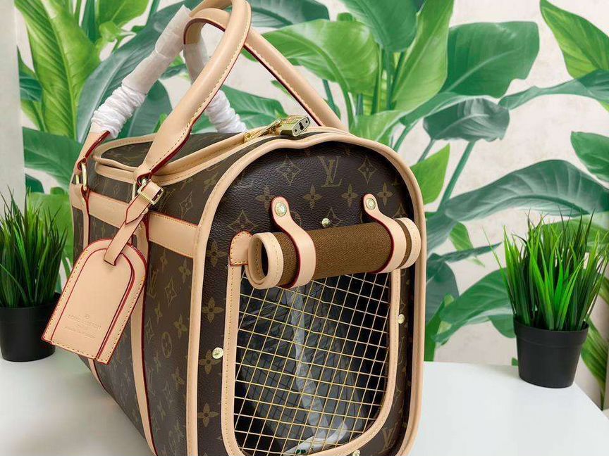 Переноска для собак louis vuitton
