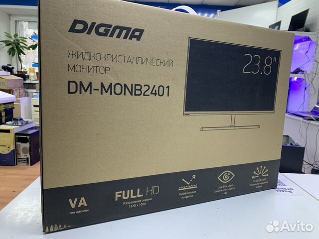Новый запечатанный Монитор Digma DM-monb2401 купить в Нижнем Новгороде ...