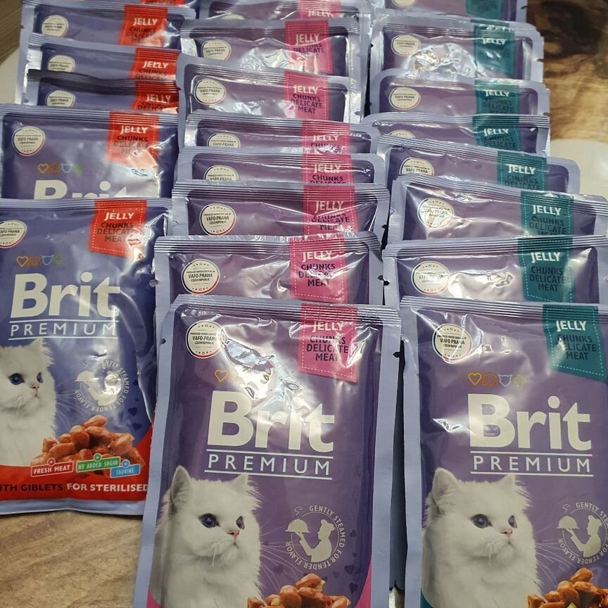 Корм для стерилизованных кошек Brit