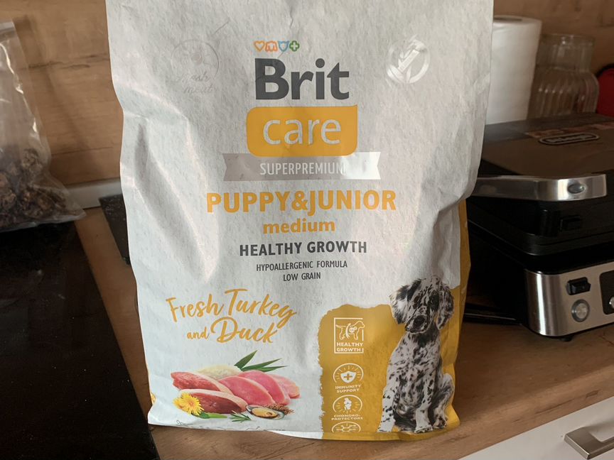 Сухой корм для щенков brit