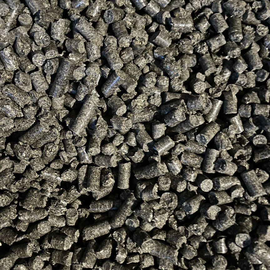 Жмых подсолнечника в мешках, гранулы