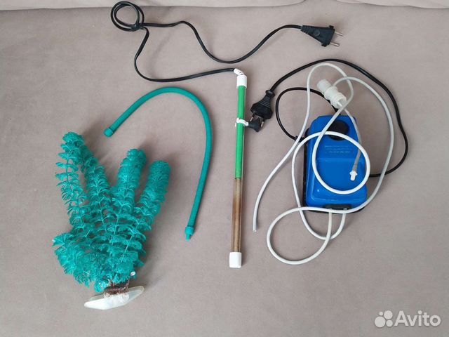 Продам компрессор и нагреватель для аквариума