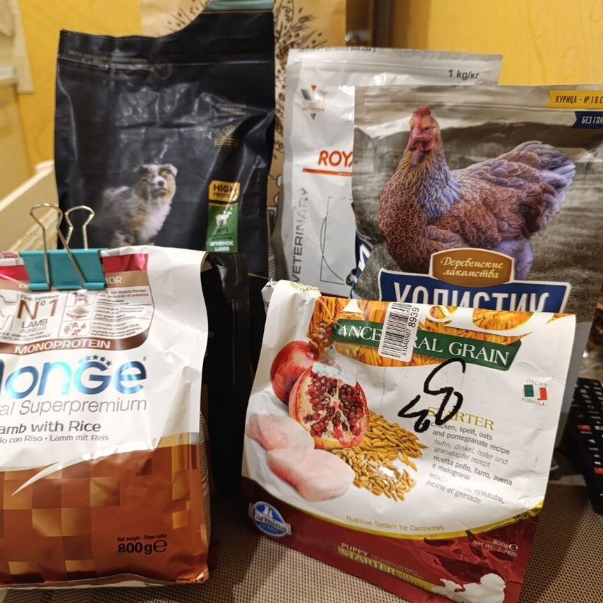 Сухой корм для щенков