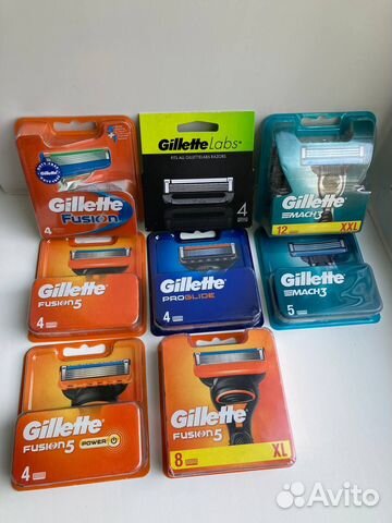 Оригинальные сменные лезвия Gillette, кассеты купить в Санкт-Петербурге ...