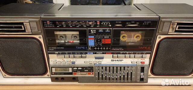 Магнитофон sharp GF 800 купить в Санкт-Петербурге | Электроника | Авито