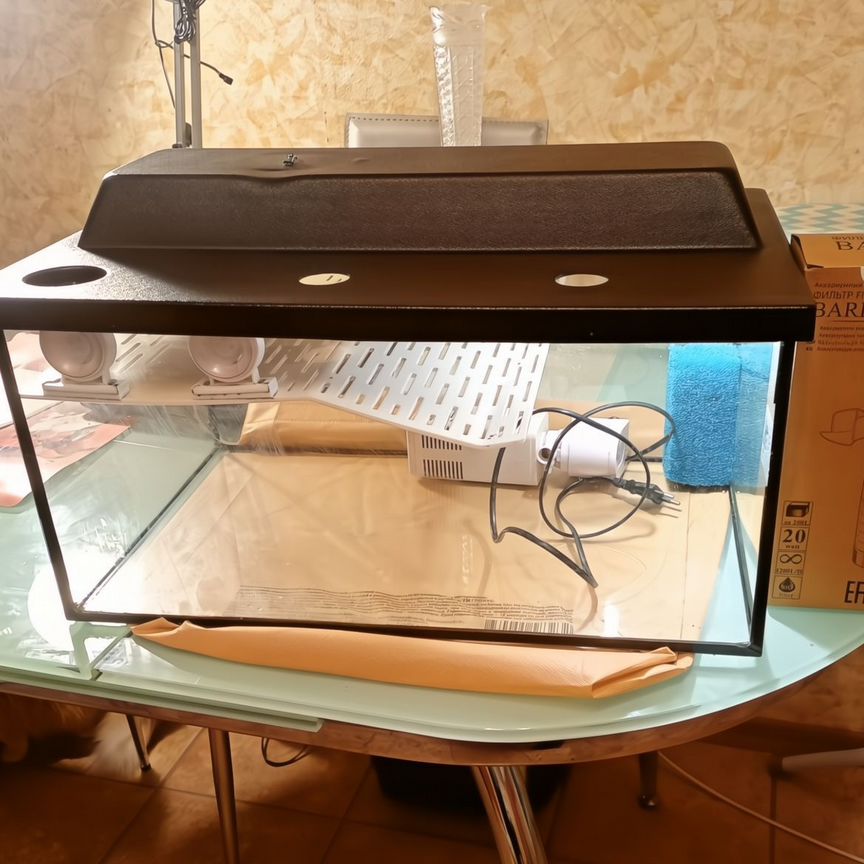 Аквариум для красноухой черепахи 42 литра