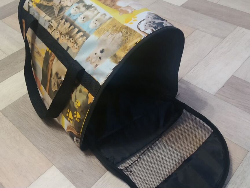 Переноска для животных, тканевая