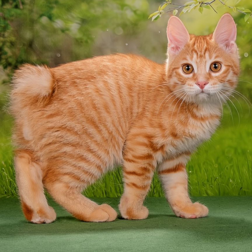 Курильский бобтейл короткошёрстный котёнок