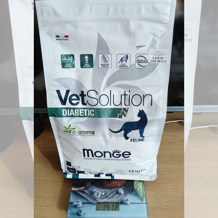 Корм для кошек monge diabetic Монж
