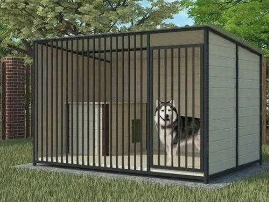 Вольер для собак уличный