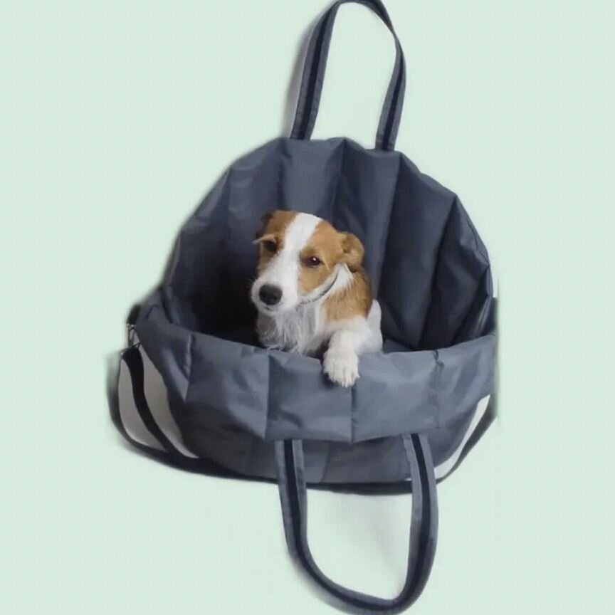 Сумка переноска-автокресло для собак