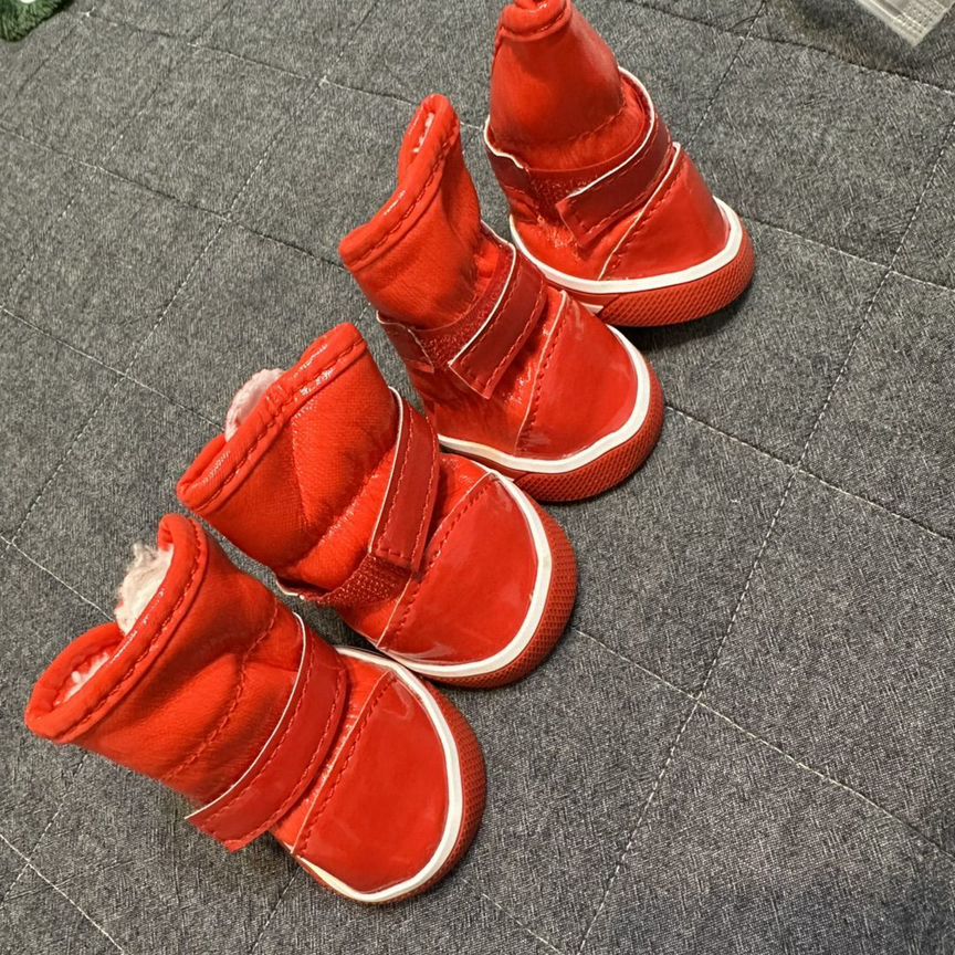 Новые Ботинки зимние для собак