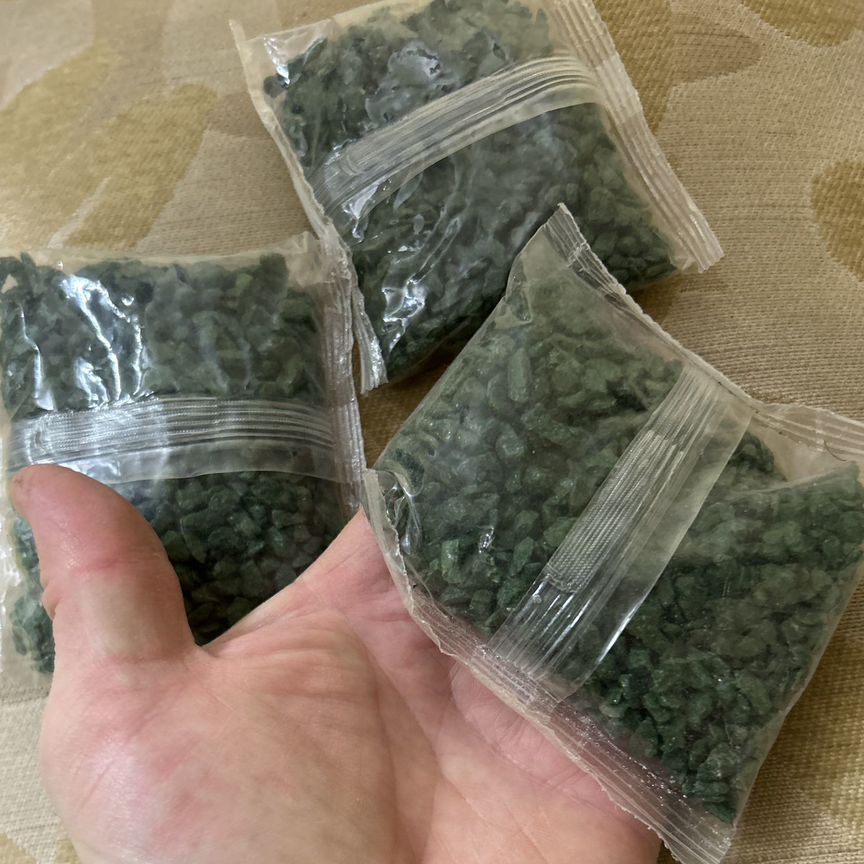 Аквагрунт декор изумрудный зеленый