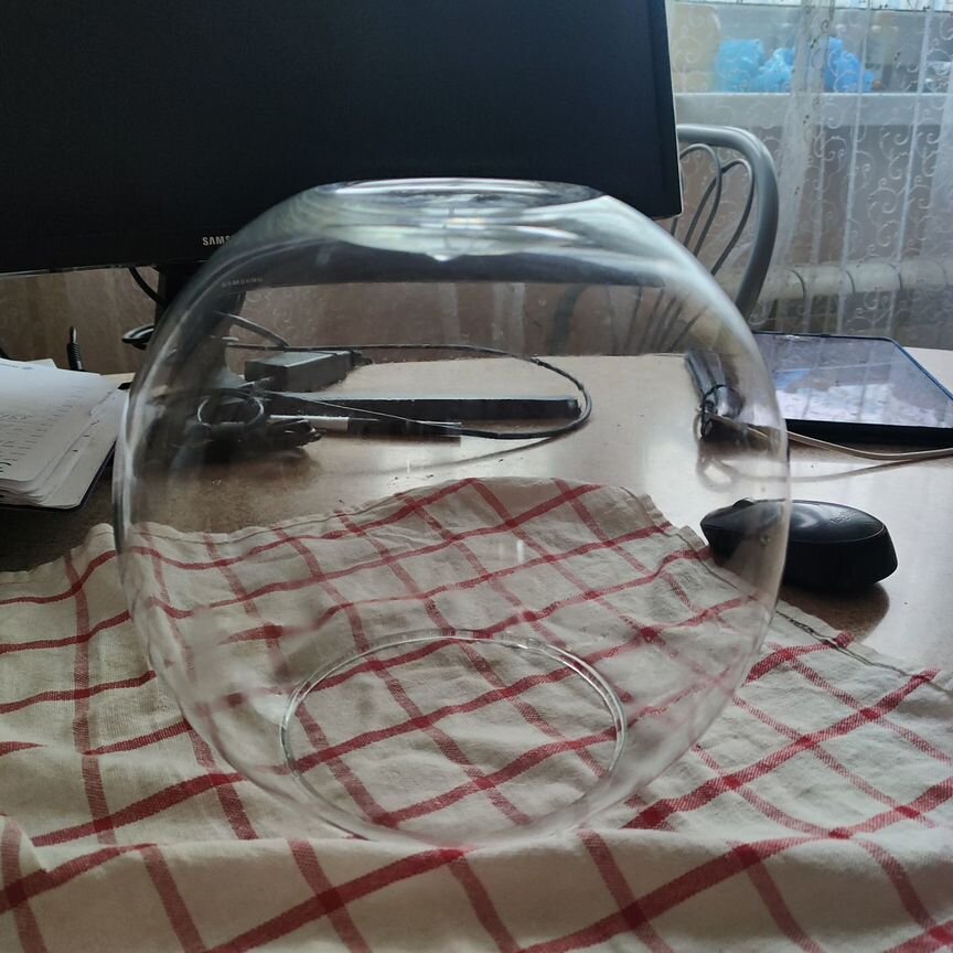 Аквариум круглый 3,5 литра