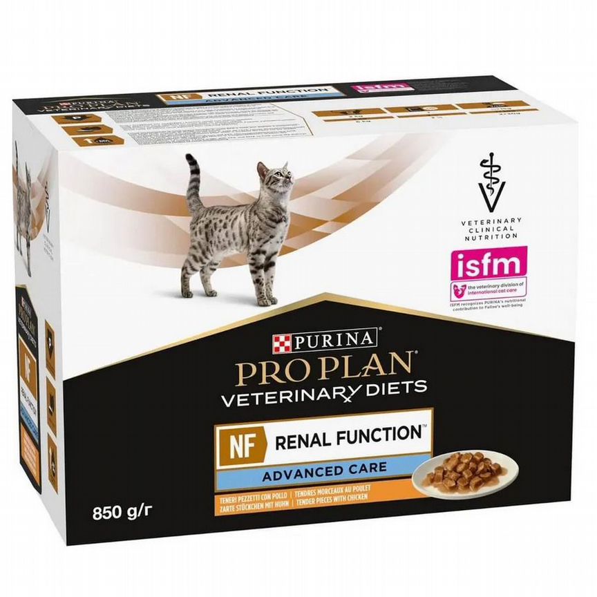 Влажный Pro Plan VD Nf Renal Cat advanced care 10ш