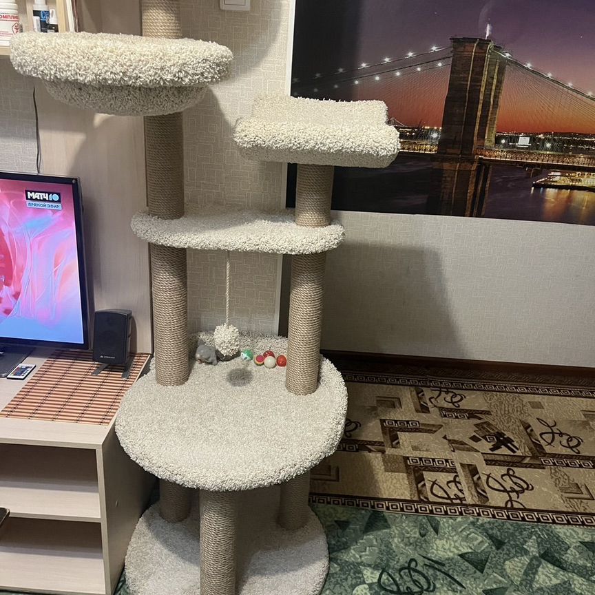 Когтеточка с домиком