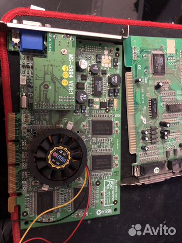 Видеокарта micro-star Model MS-8815 +TV out редкая купить в Санкт ...