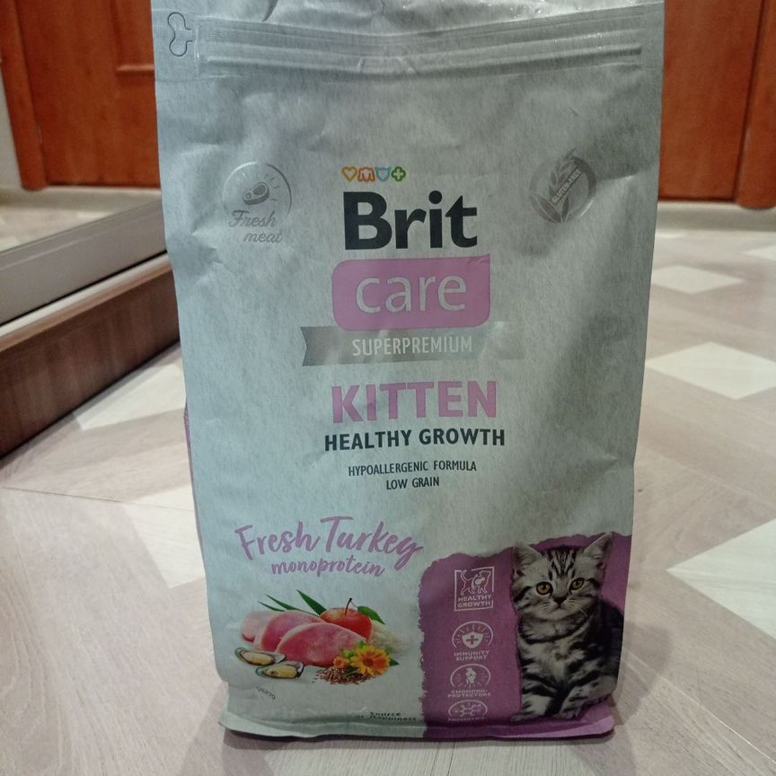 Сухой корм для котят Brit care 1.5 кг