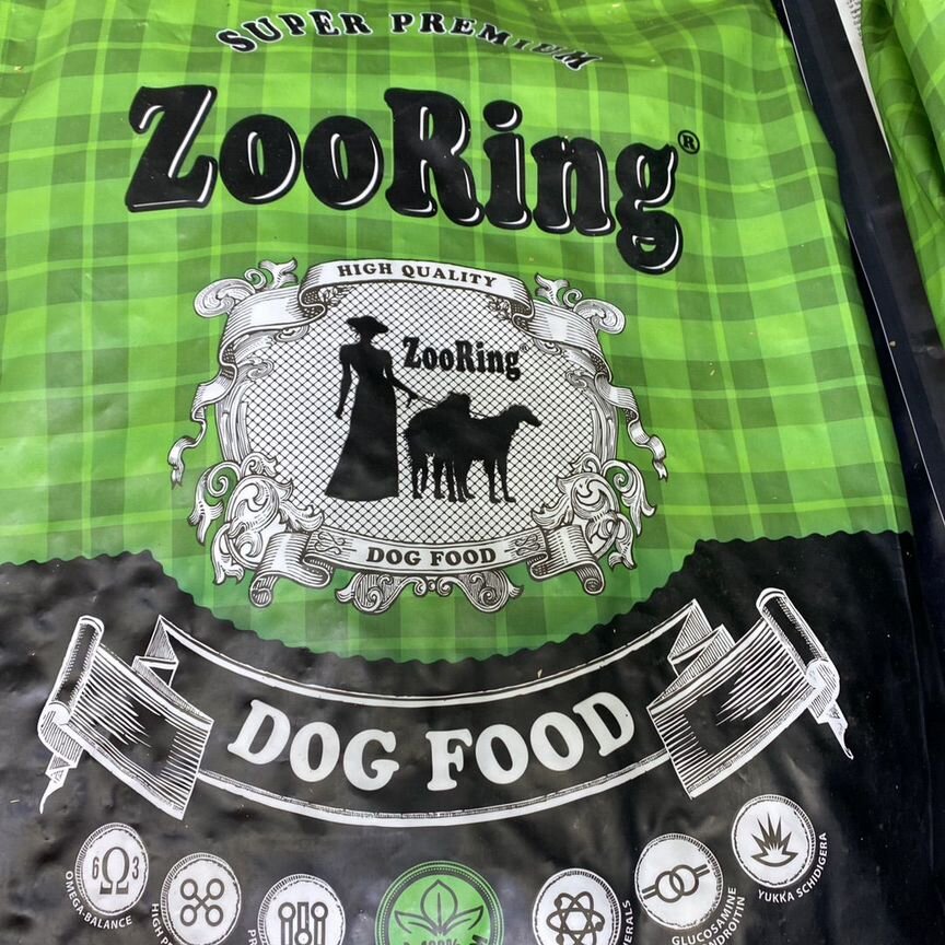 Корм для собак zooring 10 кг