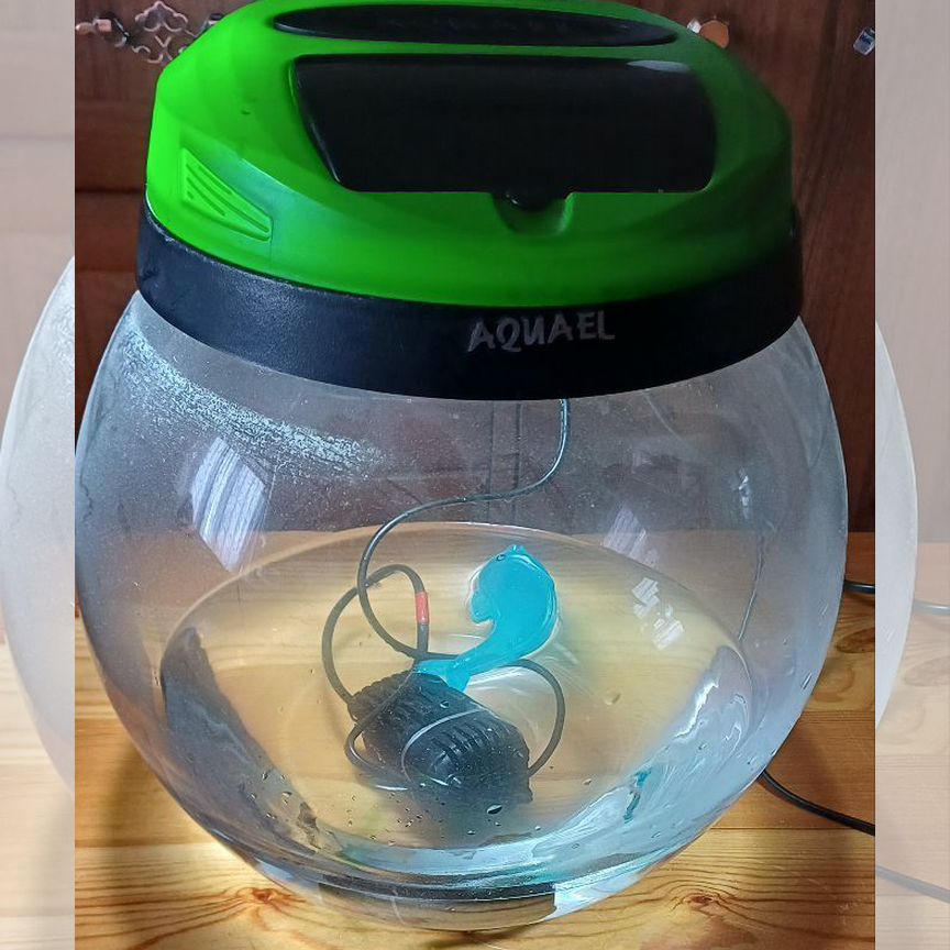 Аквариум круглый с чнаполнением