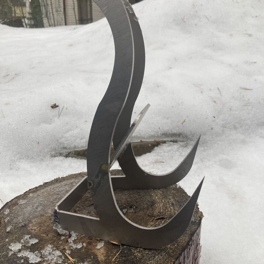 Якорь из Титана для нарты