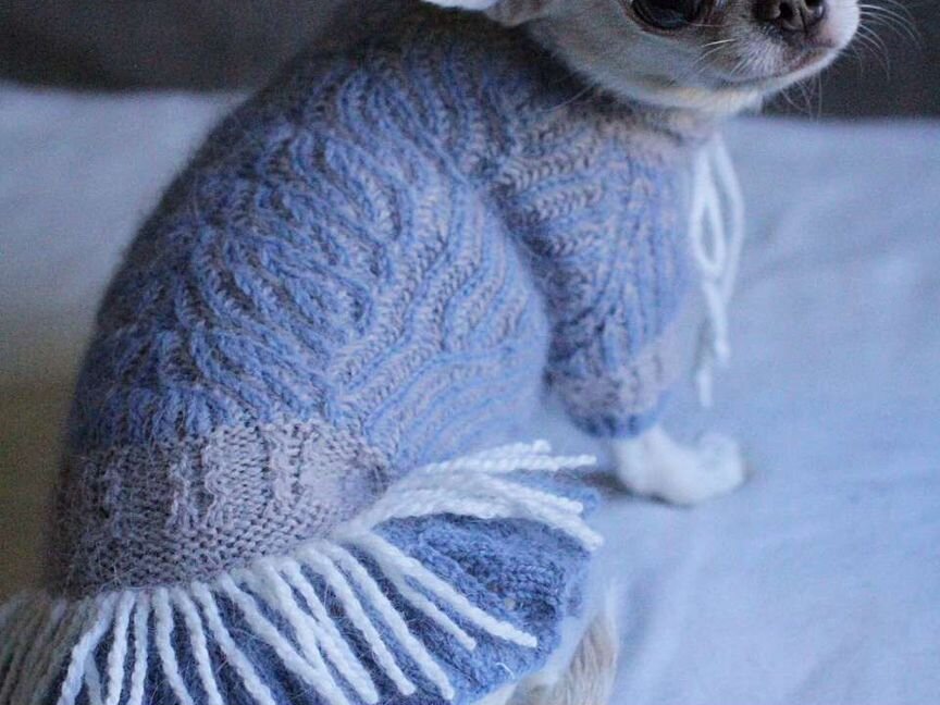 Вязаные наряды для чихоледи