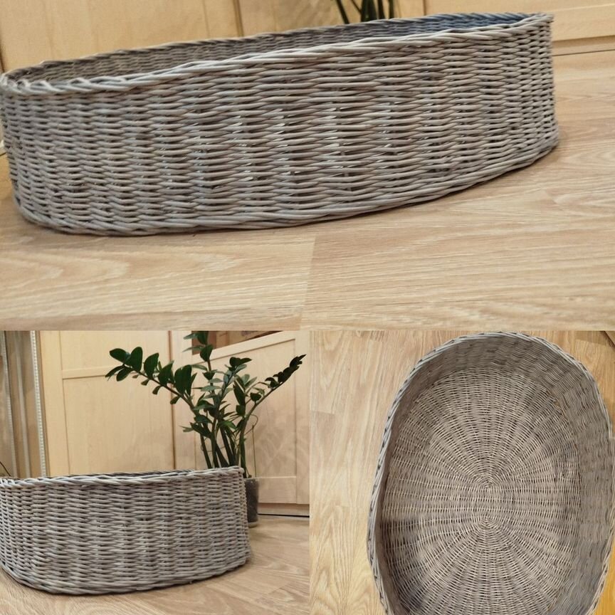 Плетённые лежанки для животных на заказ