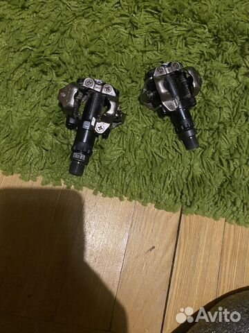 Контактные педали Shimano pd m520, Б/у купить в Москве | Авито
