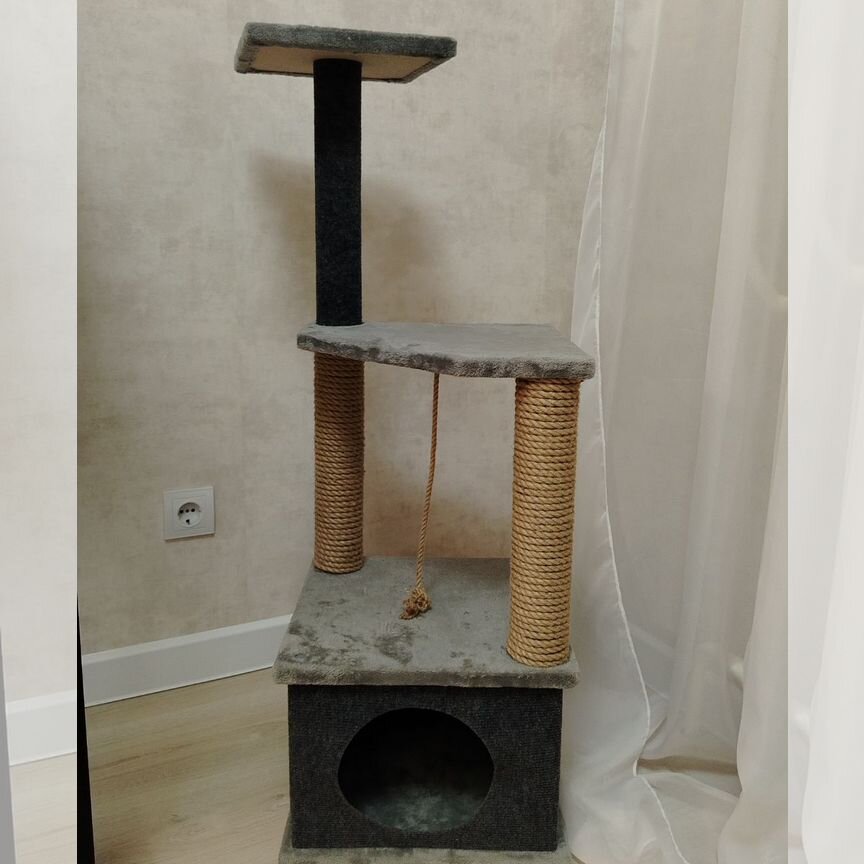 Когтеточка домик для кошки