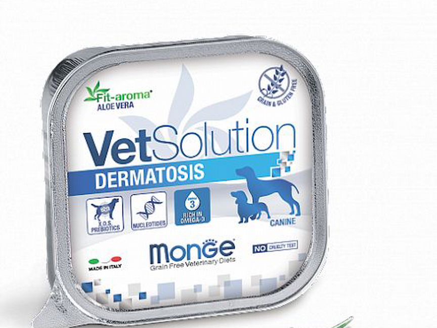 Корм Monge VetSolution Dog Dermatosis