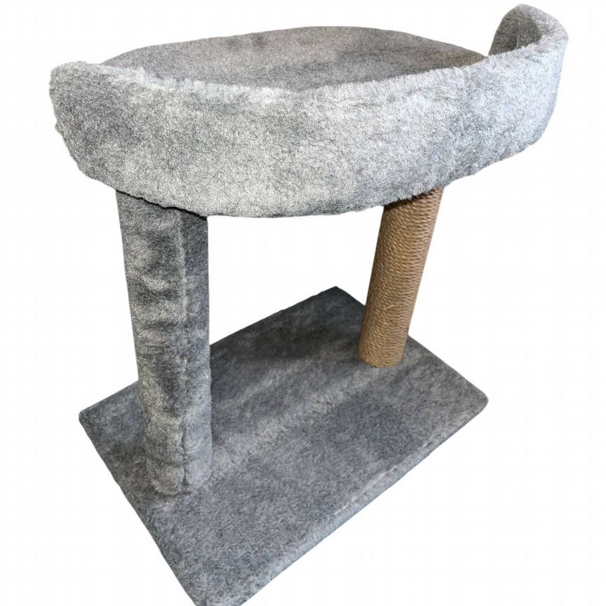 Когтеточка с лежанкой для кошек