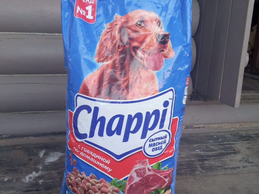 Сухой корм для собак Chappi (чаппи) 15 кг