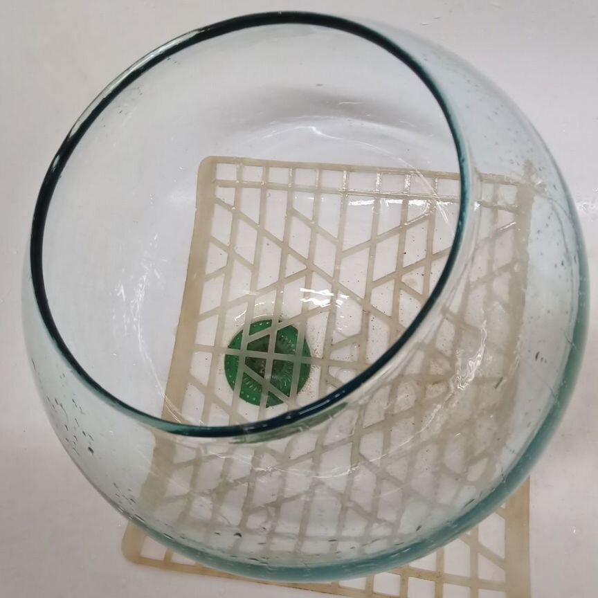 Аквариум круглый новый из СССР