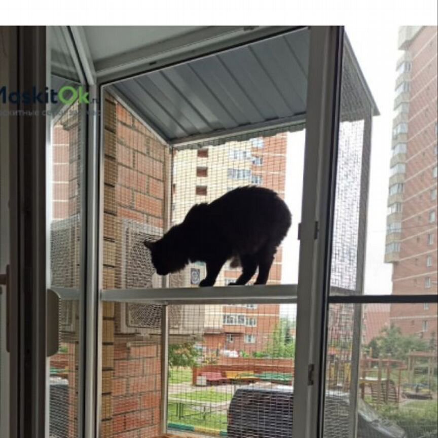 Сетка за окно,для кошек