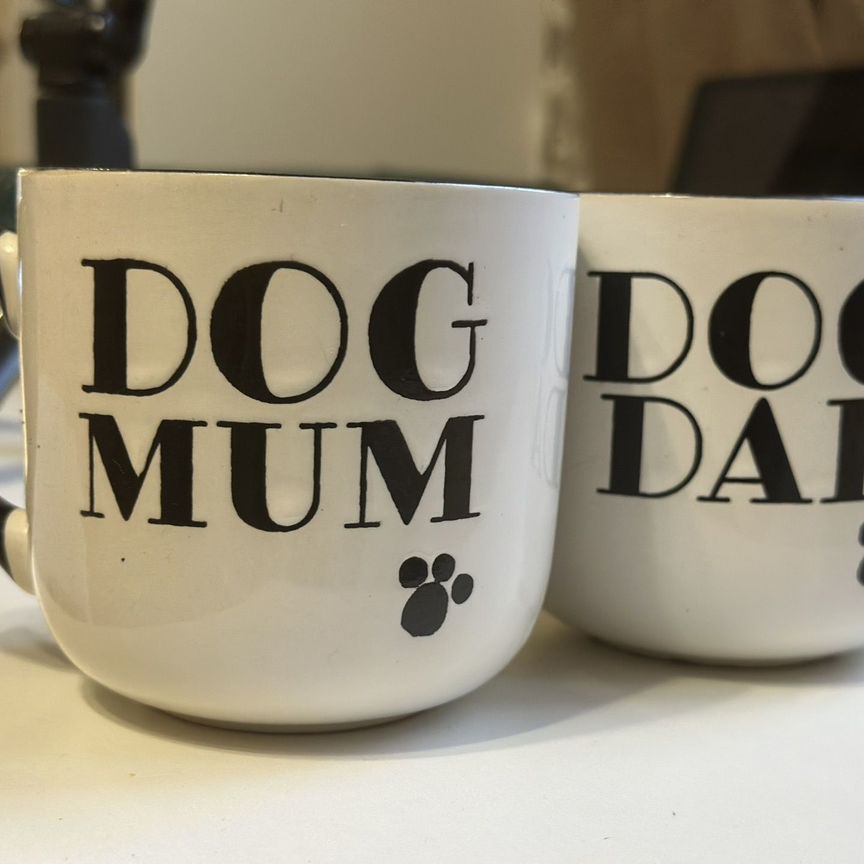 Чашки dog mum dog dad