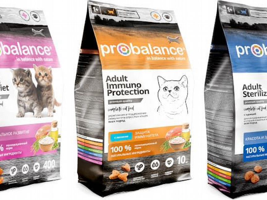 Корм ProBalance для кошек 10 кг