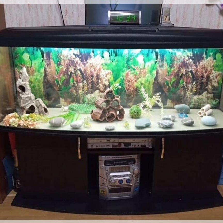 Аквариум 300л с тумбой